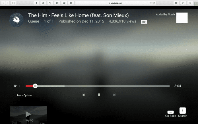 Control Youtube on your PC/Laptop using a Smartphone