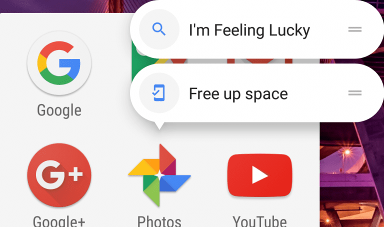 Some Useful Google Apps Shortcuts on Android Nougat