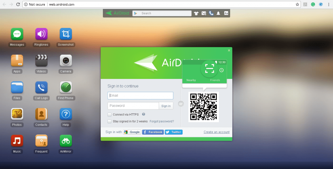 How to remotely access your Android from your PC using Airdroid | Agatton
