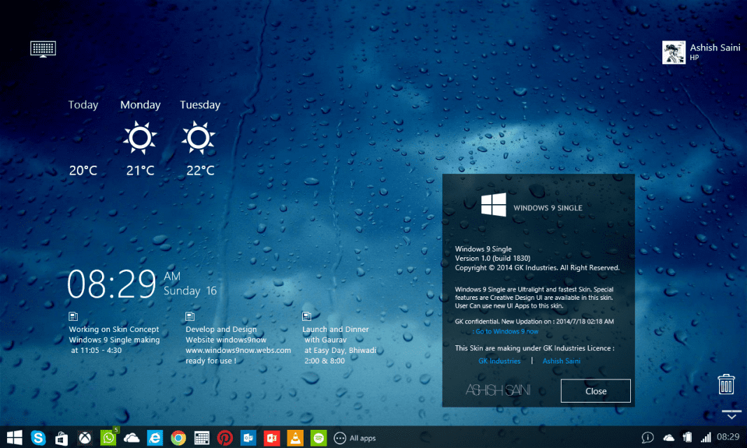 25 Best Rainmeter Skins for Windows 7/8/10 | Agatton
