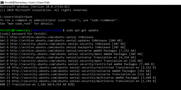 How to Install and Setup Linux Bash Shell on Windows 10 | Agatton