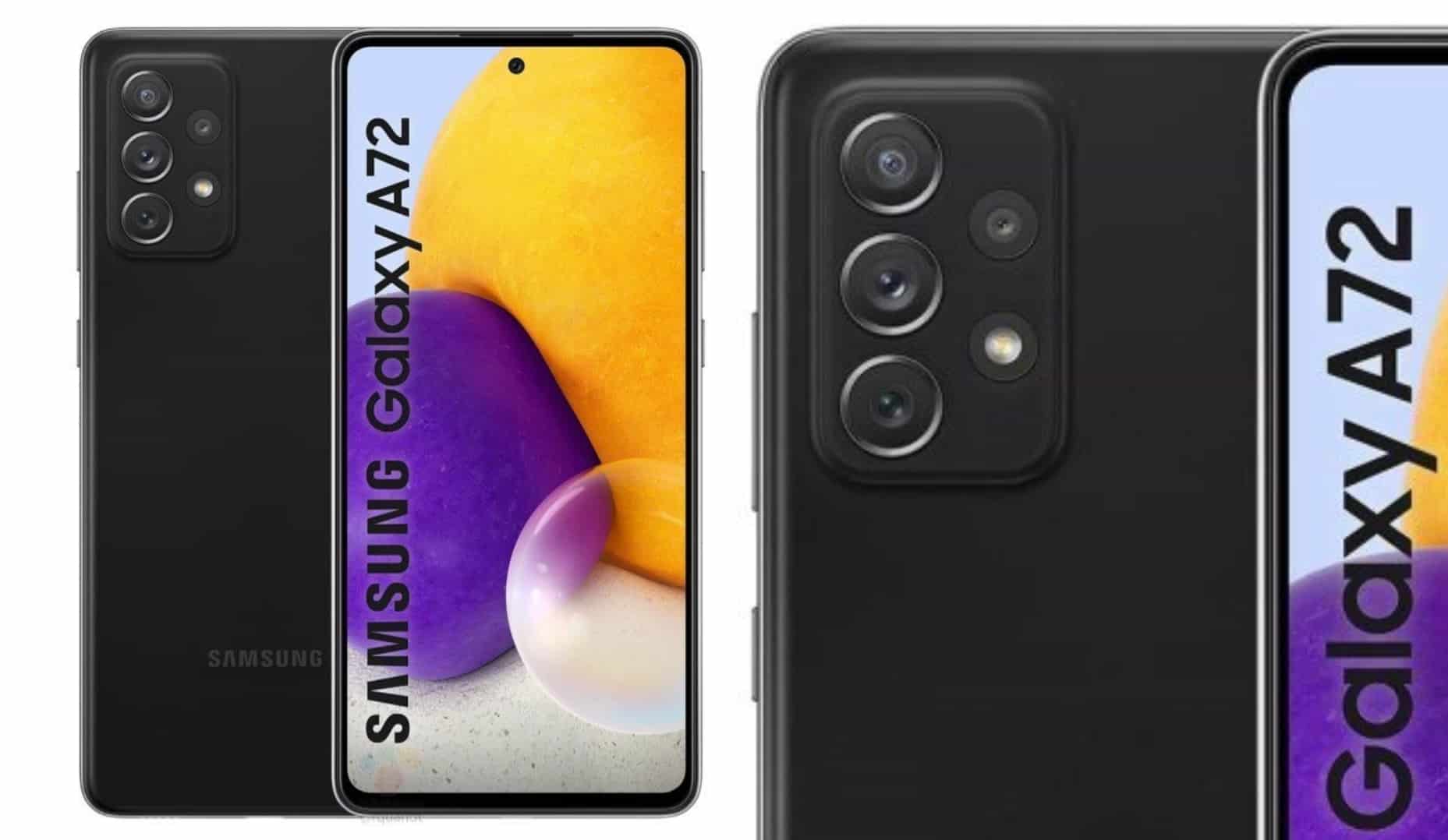 Samsung Galaxy A72 4G Price, Renders, Key Specs Leaked Online - Agatton